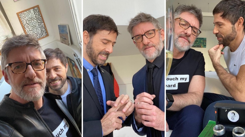 Luis Novaresio se comprometió con Braulio Bauab: Luis Novaresio se comprometió con Braulio Bauab: